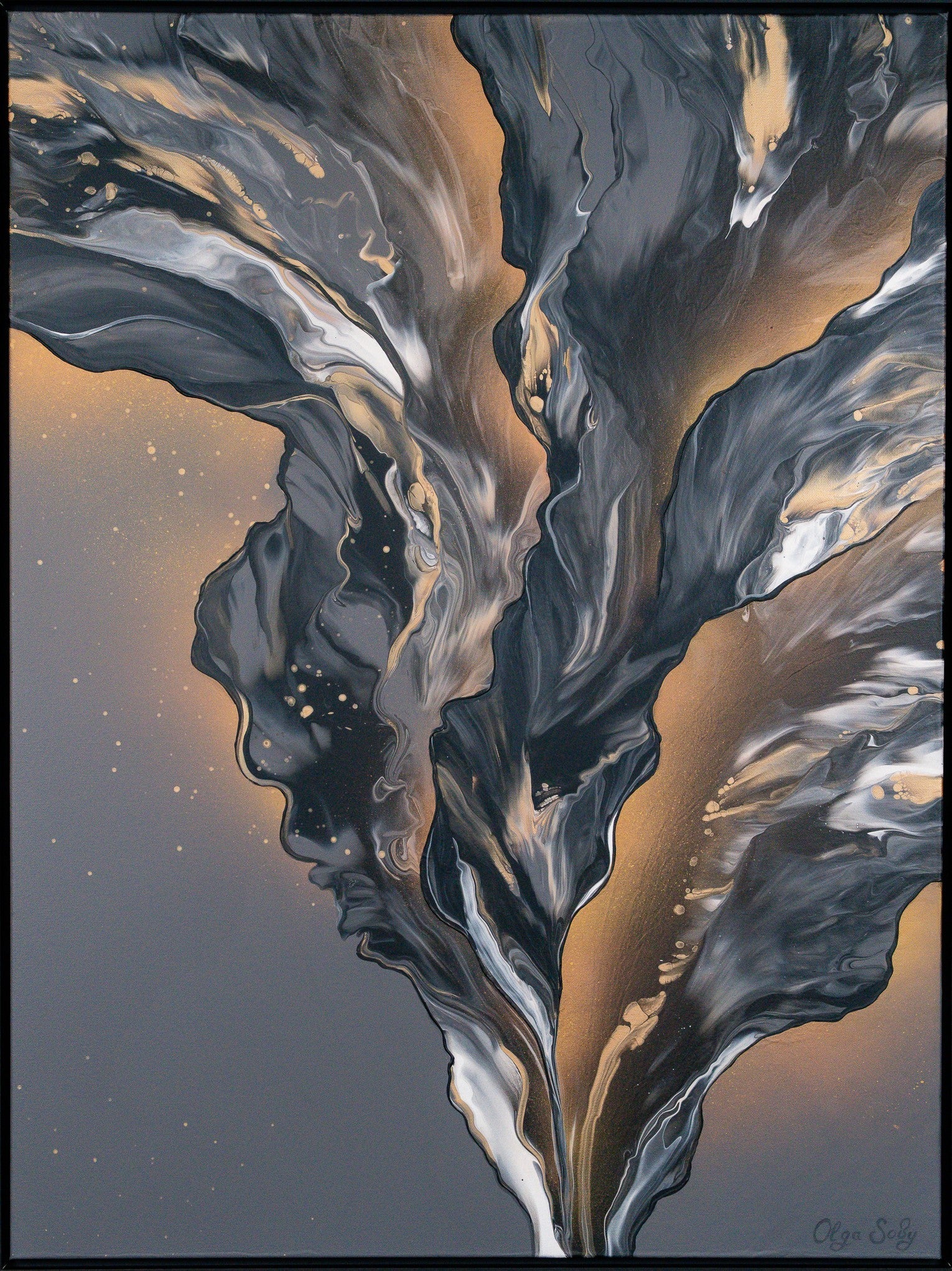 Abstract Painting for sale | Luminous Aspiration by Olga Soby