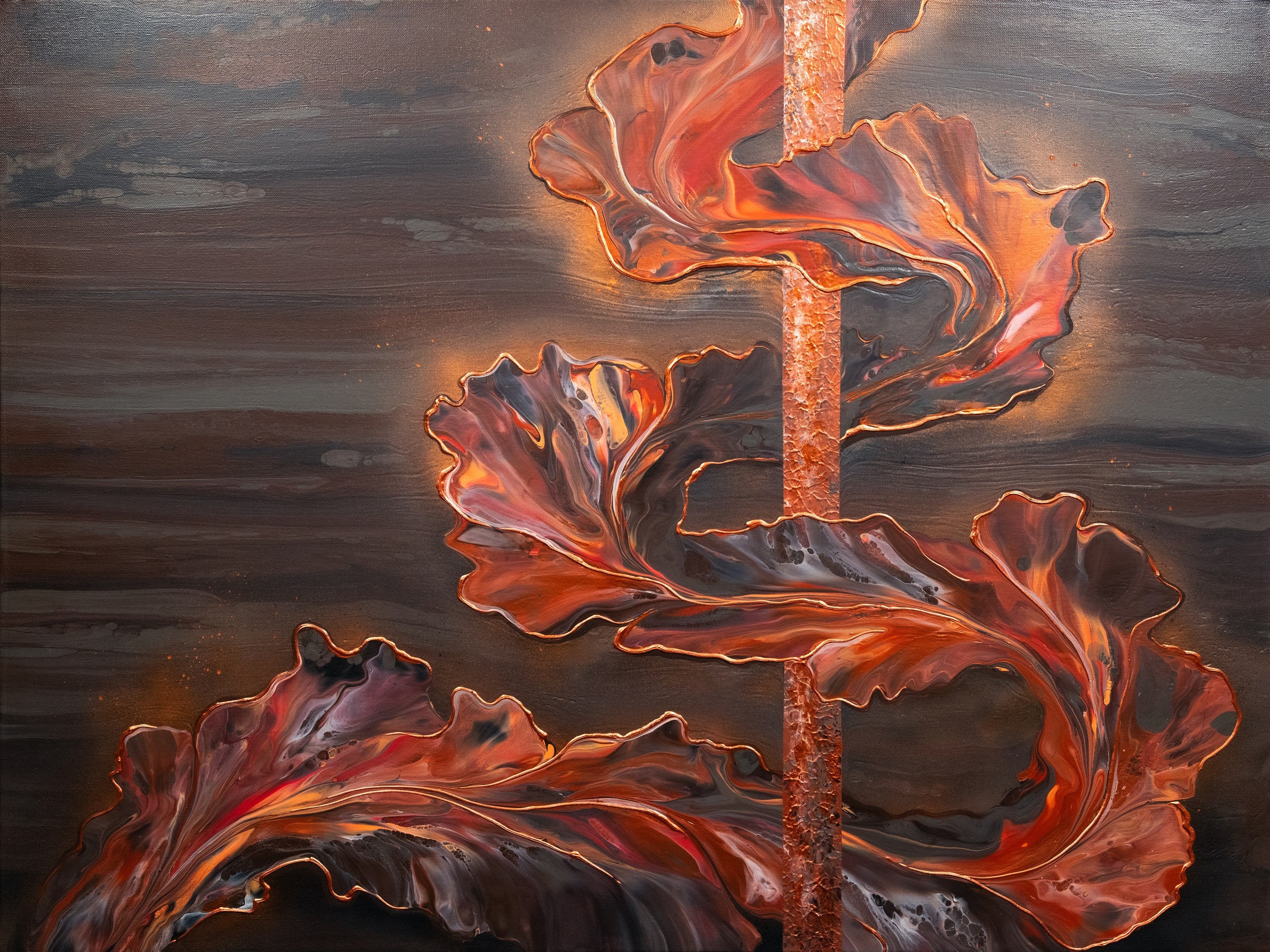 Abstract Painting for sale | Trust Your Journey by Olga Soby